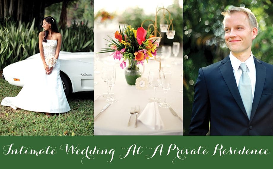Intimate-Wedding-At-A-Private-Residence-Miami | Small Miami Weddings